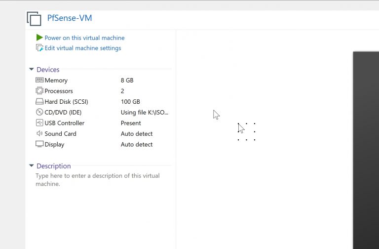 Deploying pfsense Virtual Machine - CyberWriteUps
