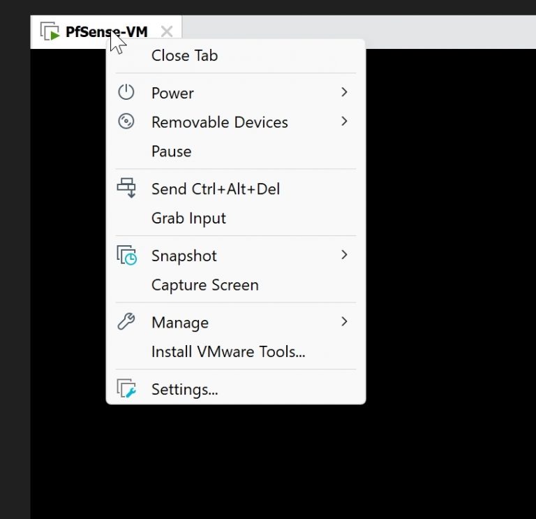 Deploying pfsense Virtual Machine - CyberWriteUps
